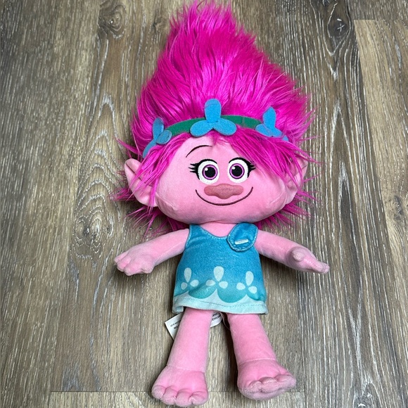 Dreamworks | Toys | Trolls Poppy Pink Plush 8 Dreamworks Trolls Movie ...